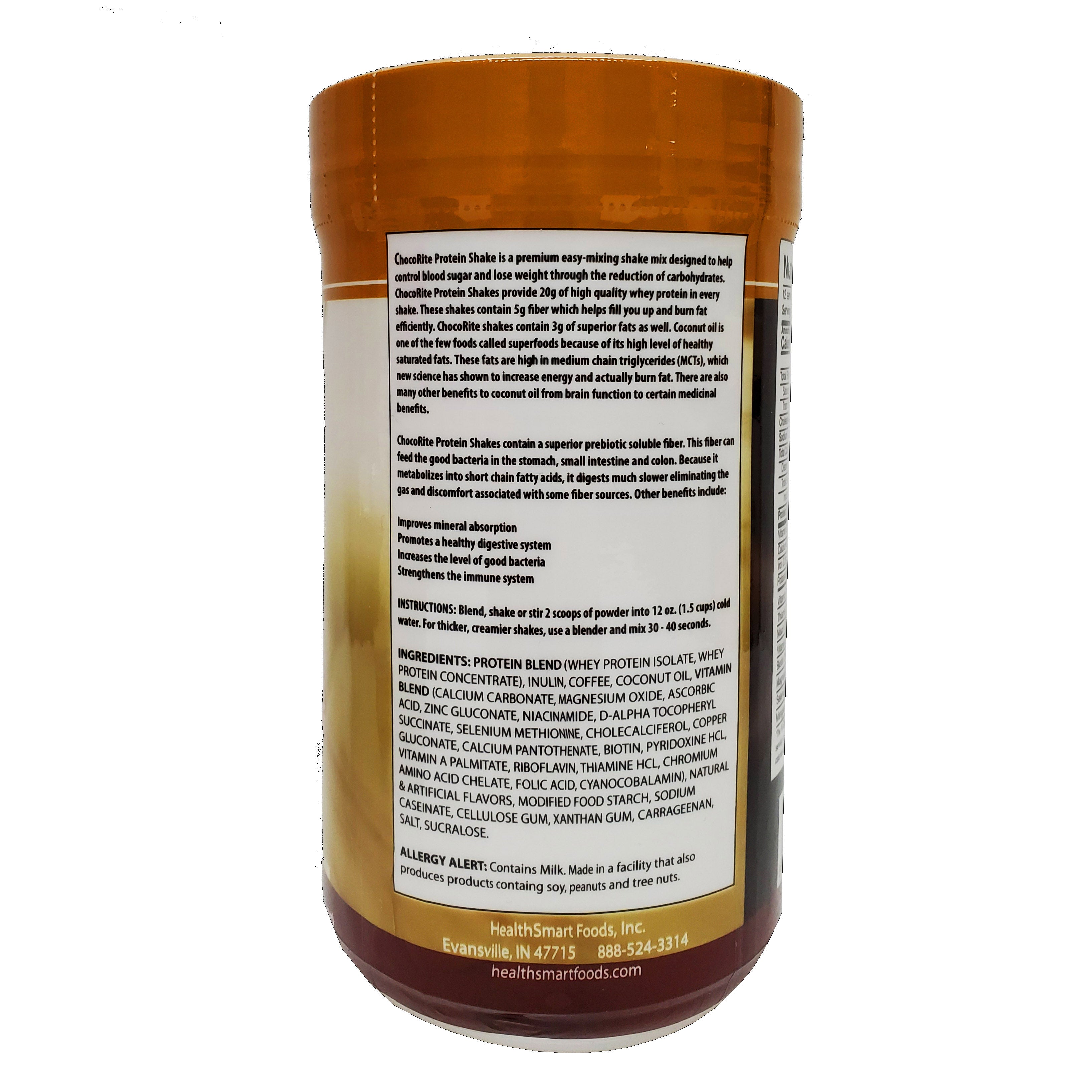 ChocoRite Protein Shake Mix Caramel Mocha